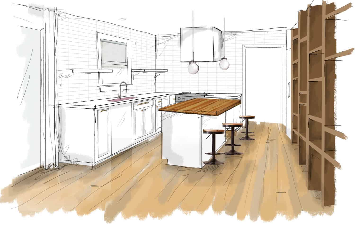 Csodás konyha átalakítás (előtte-utána képpel) - HOMEINFO.hu